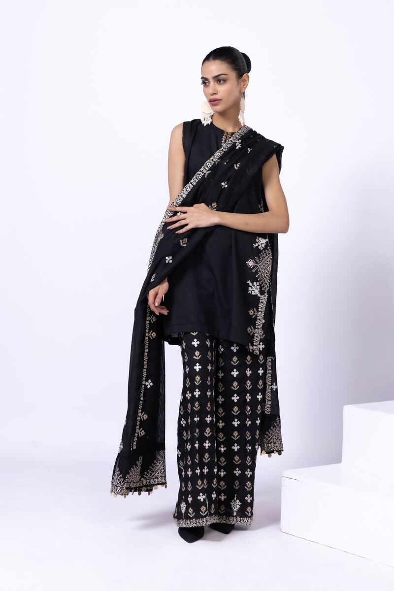Buy Dupatta | 0.0 N/A | ESS24654B-VG_MULTI | Khaadi United Kingdom