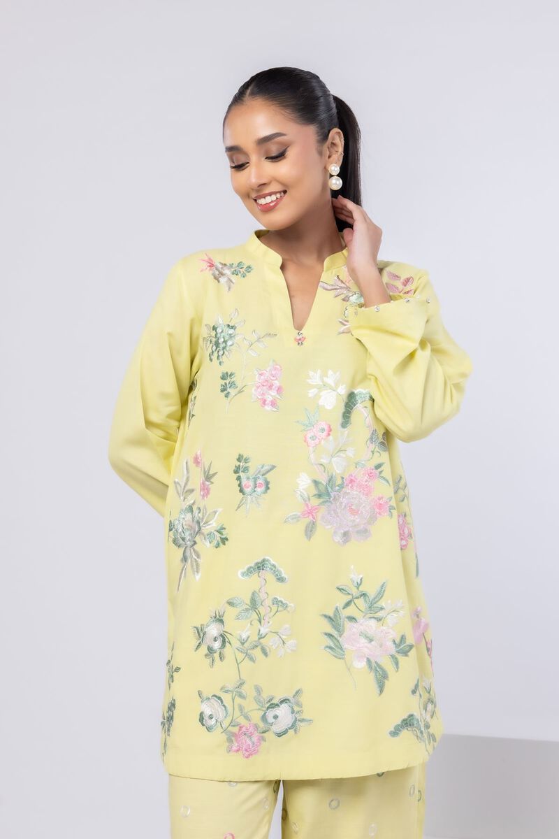Buy Kurta | 0.0 N/A | 25-06-6E6-11TA-VG_MULTI | Khaadi United Kingdom