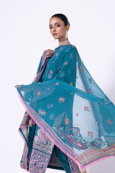 Dupatta | Pakistani Prints | Stitched | Women | Party Wear | United Kingdom