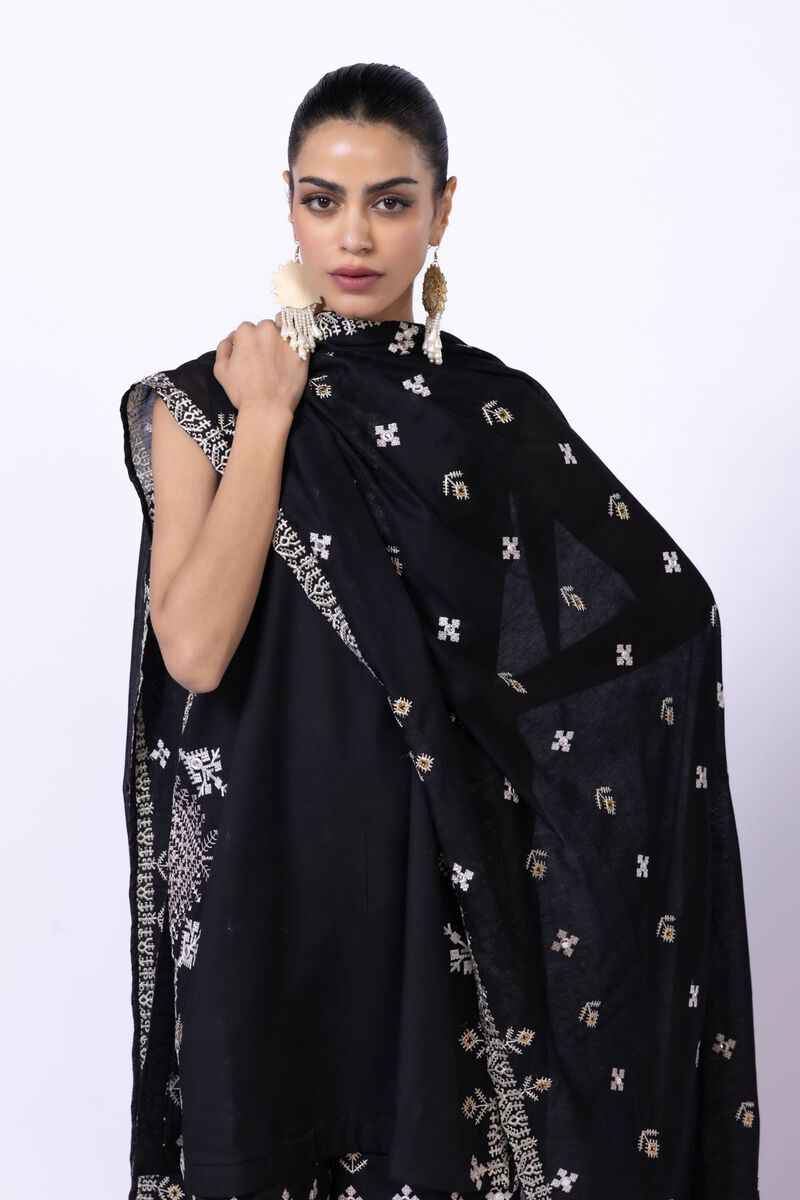 Buy Dupatta | 0.0 N/A | ESS24654B-VG_MULTI | Khaadi United Kingdom