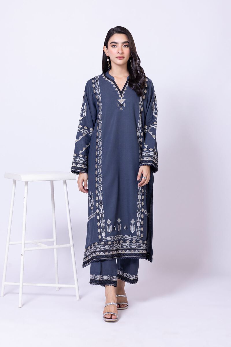 Buy Kurta | 0.0 N/A | 25-09-10E5-10TB-VG_MULTI | Khaadi United Kingdom