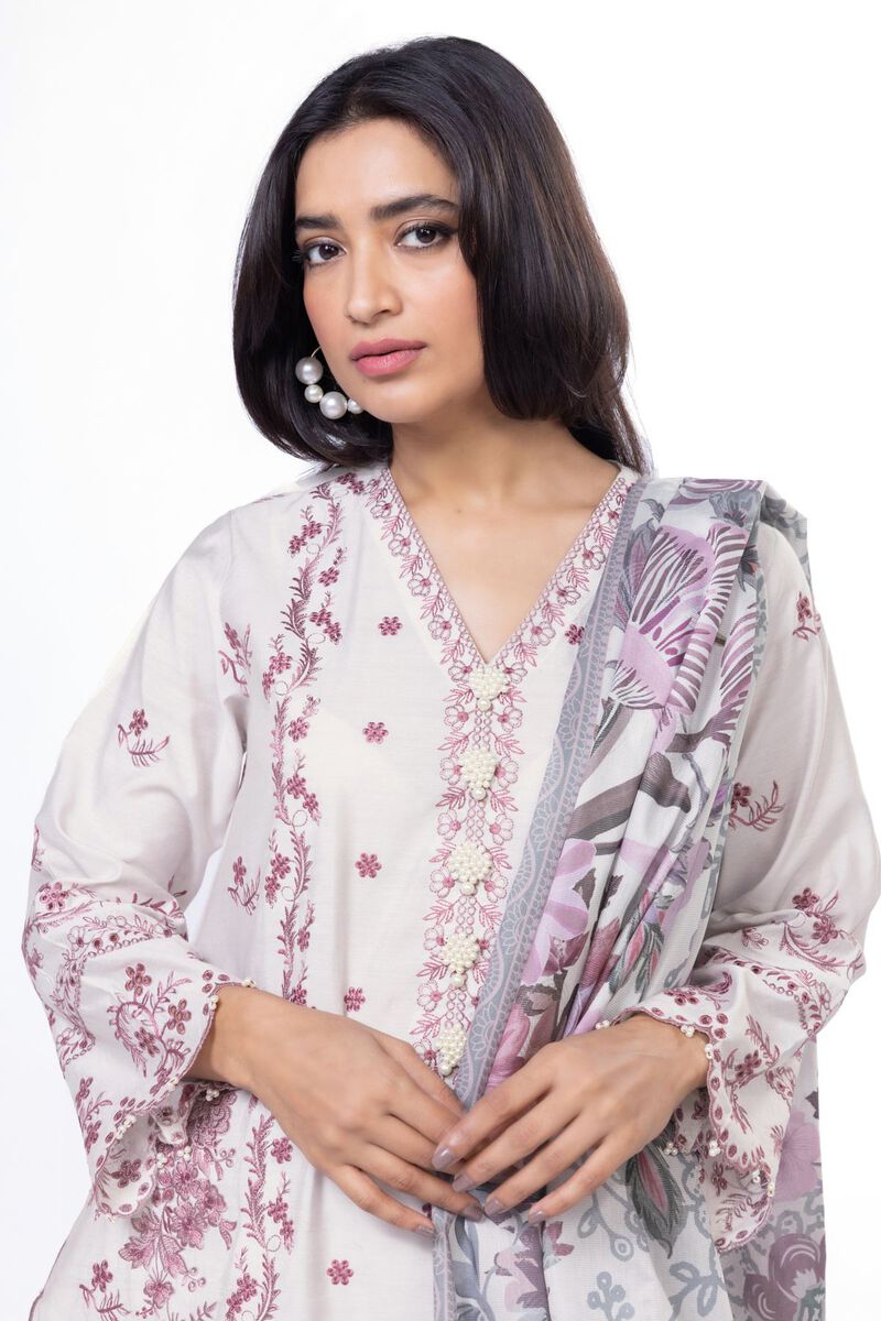 Buy Tailored 3 Piece | 0.0 N/A | DRSN06ST-VG_MULTI | Khaadi United Kingdom