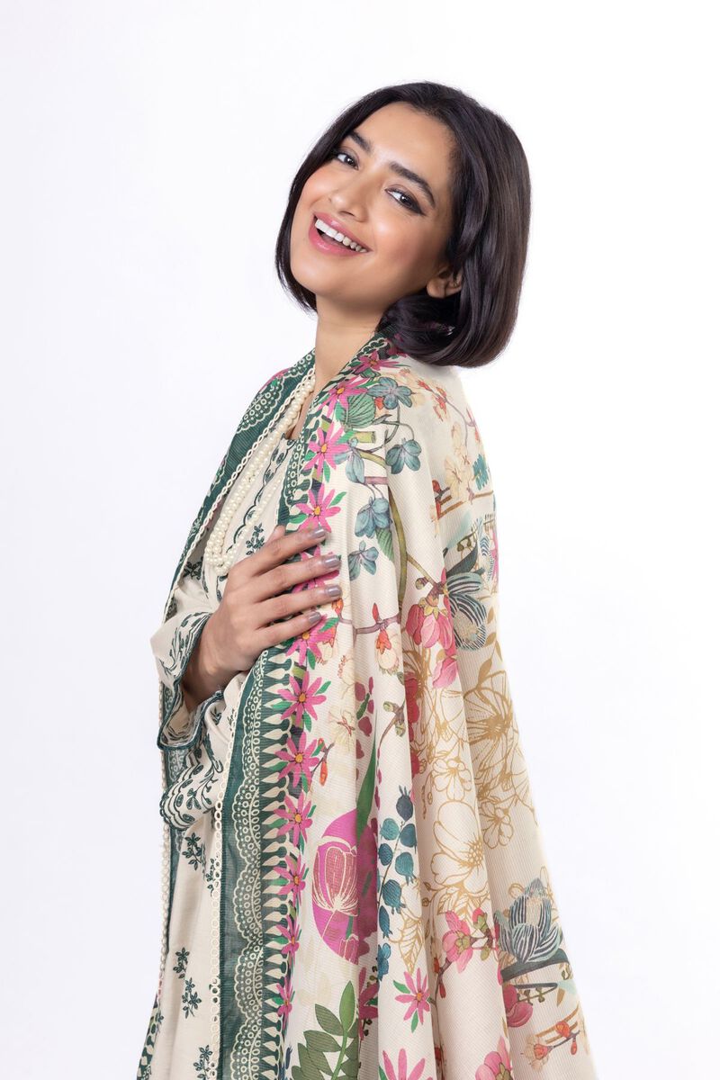 Buy Fabrics 3 Piece | 0.0 N/A | DRSN07-VG_MULTI | Khaadi United Kingdom