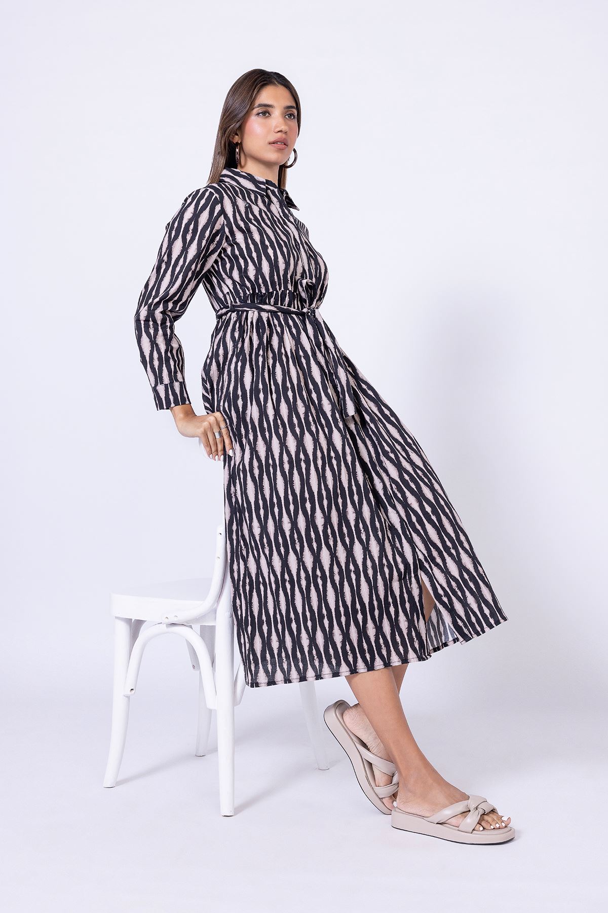 Buy Maxi Dress | 0.0 N/A | WCD24222X-VG_BLACK | Khaadi United Kingdom