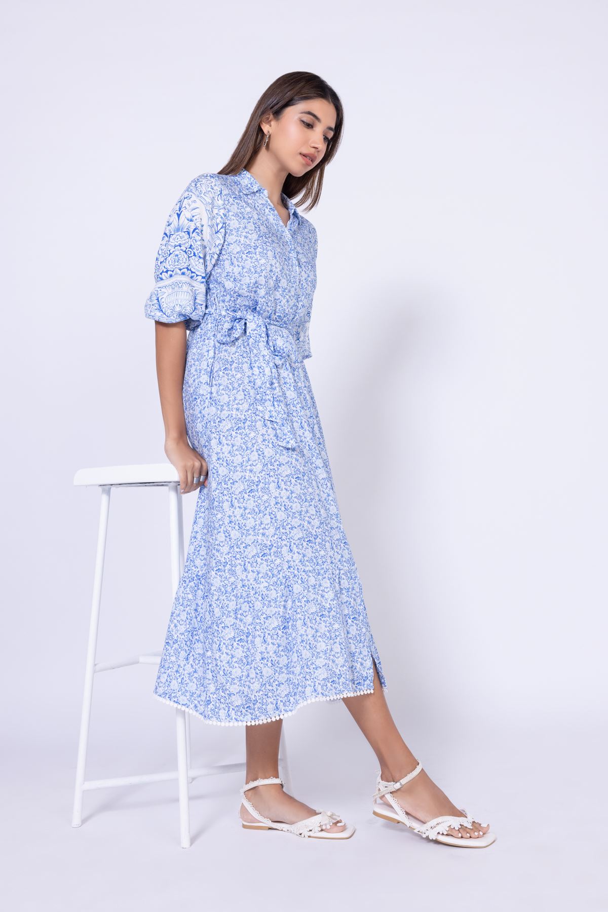 Buy Maxi Dress | 0.0 N/A | WSCD24205Y-VG_WHITE | Khaadi United Kingdom